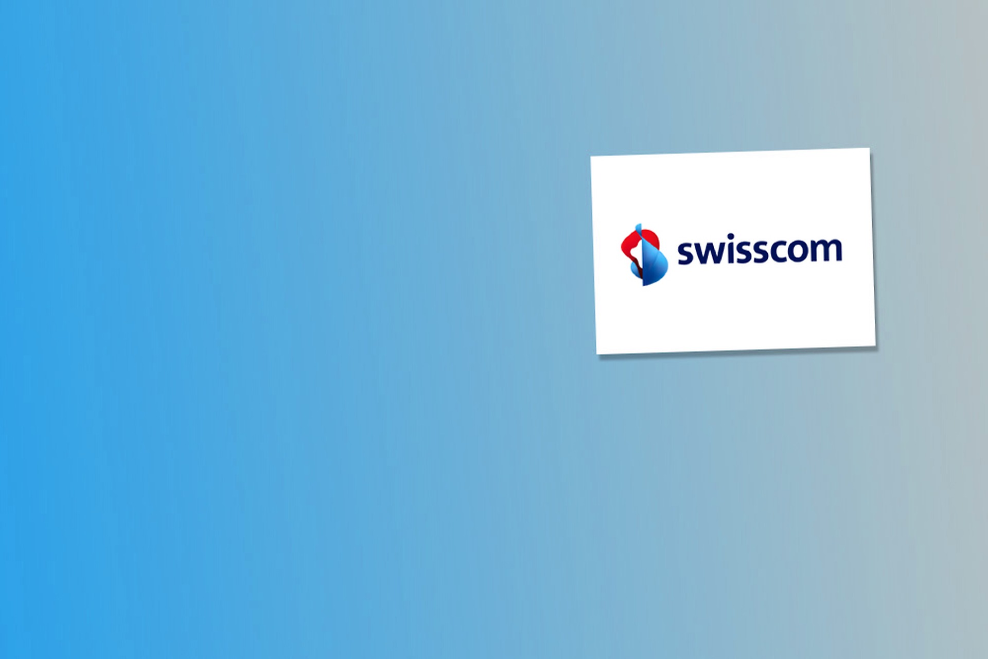 Swisscom - Updating the entire transmission network